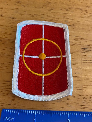 US Army 420th Engineer Brigade Full Color Patch Red INV5100 | eBay