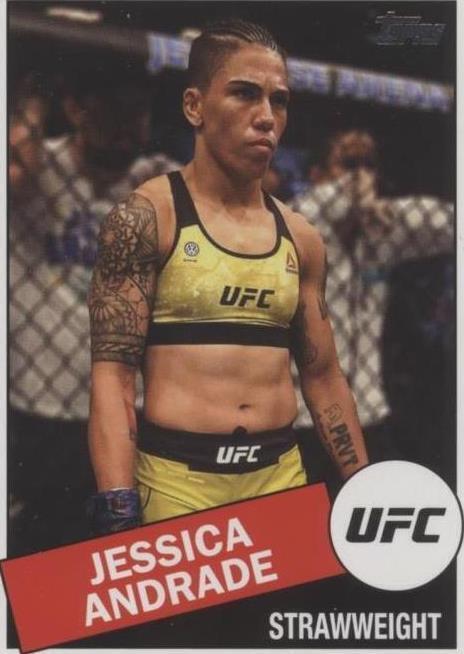 2020 Topps UFC - 1985 Topps Baseball Design Jessica Andrade #85T-3 for ...
