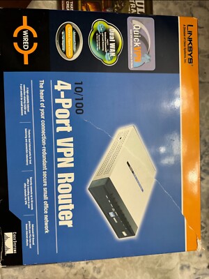 linksys RV042 VPN router Dual WAN VPN Router 10/100Base-TX | eBay