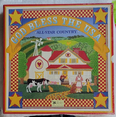 LP BOXED SET 🎸 GOD BLESS THE USA 🇺🇲 ALL STAR COUNTRY VINYL 💿 NEW SEALED ...