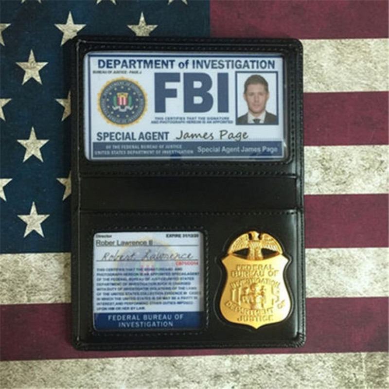 Supernatural Fbi Badge