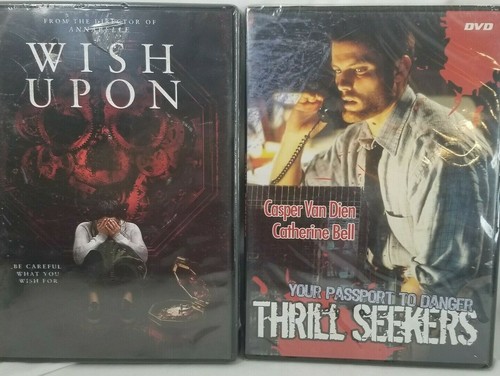 2 Horror DVDs ~ WISH UPON (Ryan Phillippe, Shannon Purser) + Thrill ...
