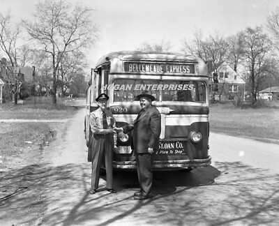 C. 1951 Southern Coach Lines Bus Bellemeade Express Nashville TN 8X10 ...