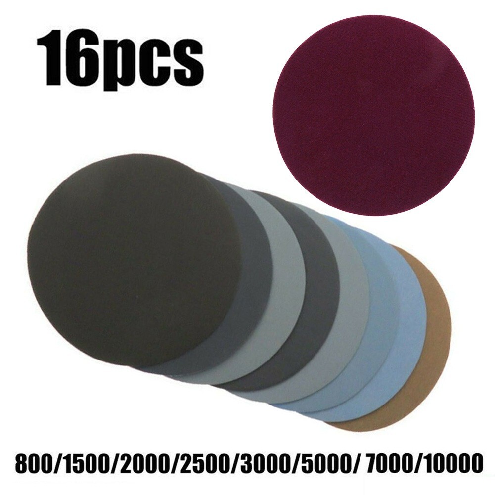 16 *Sand Tray Parts Replacement Sanding Discs 5 Inch Sandpaper ...