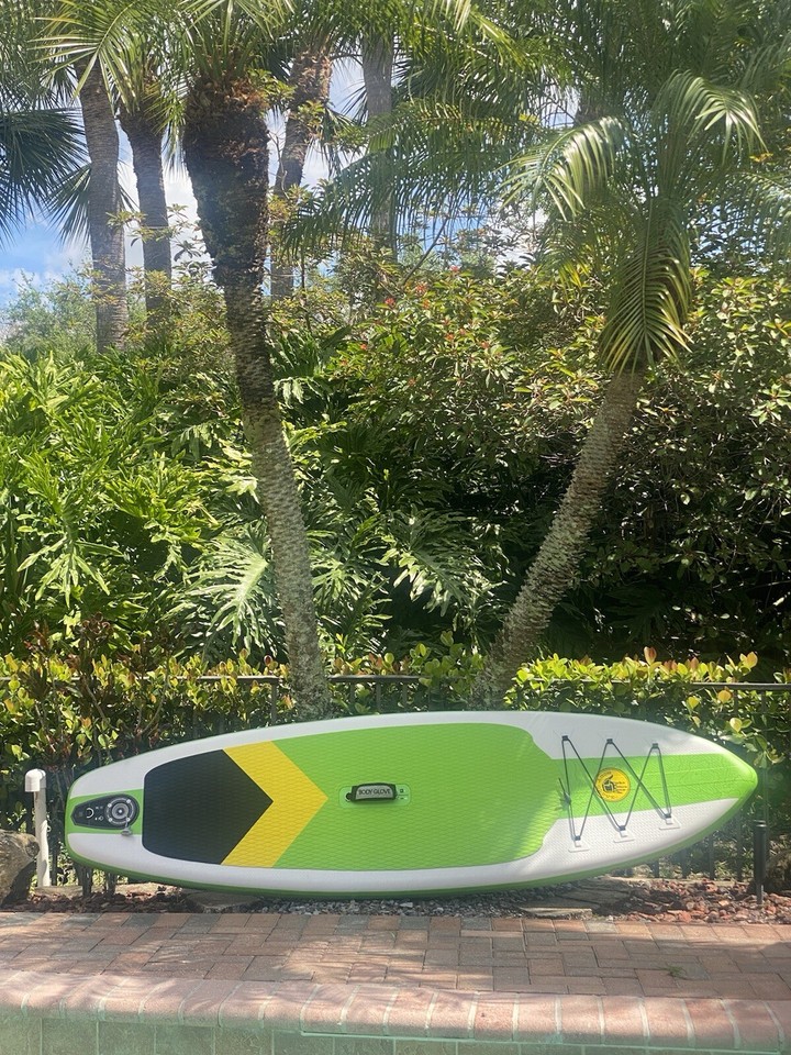 BODY GLOVE GROMMET, 8' Inflatable SUP Paddleboard, Stand Up Paddle ...