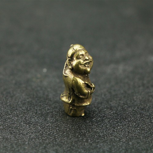 Solid Brass Rich Man Figurine Small Statue Home Ornament Figurines ...