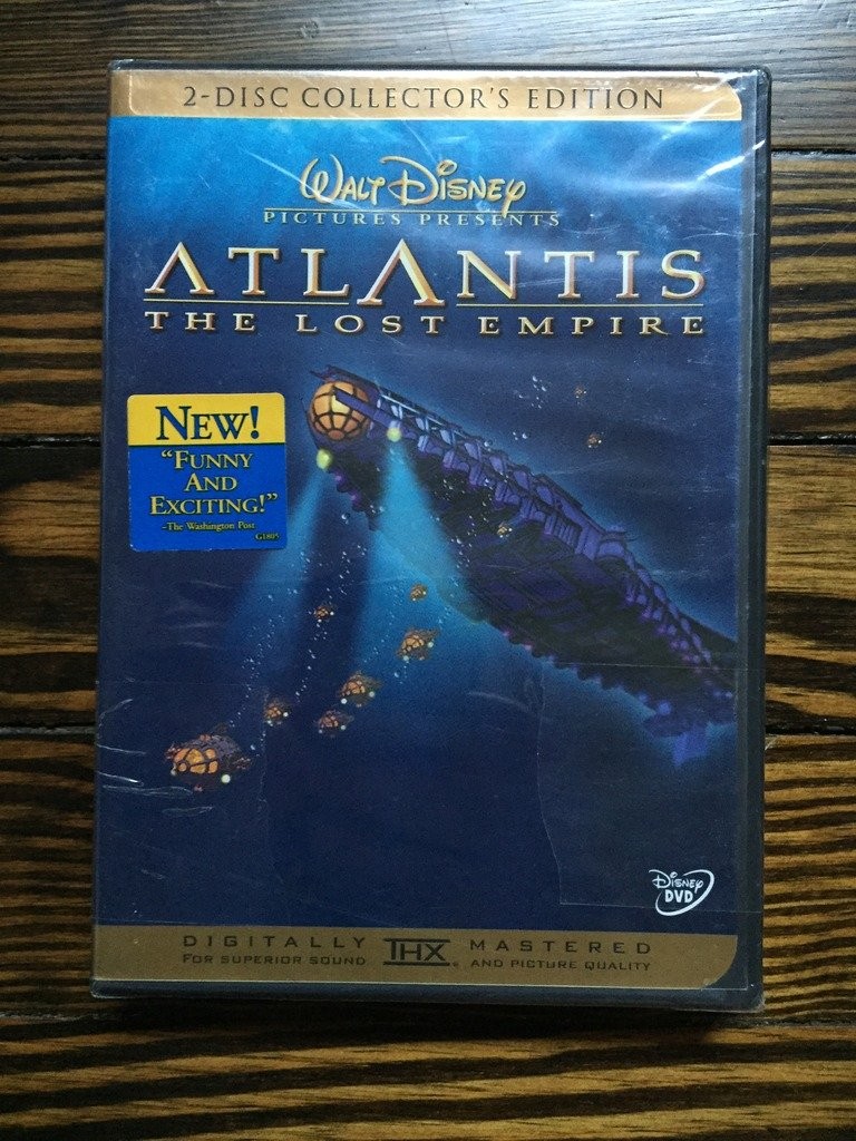 Atlantis: The Lost Empire (2-Disc Collector's Edition) [DVD] | eBay