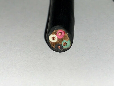 50 FT 18/4 SJOOW SJ SJO SJOW BLACK RUBBER CORD EXTENSION WIRE/CABLE | eBay