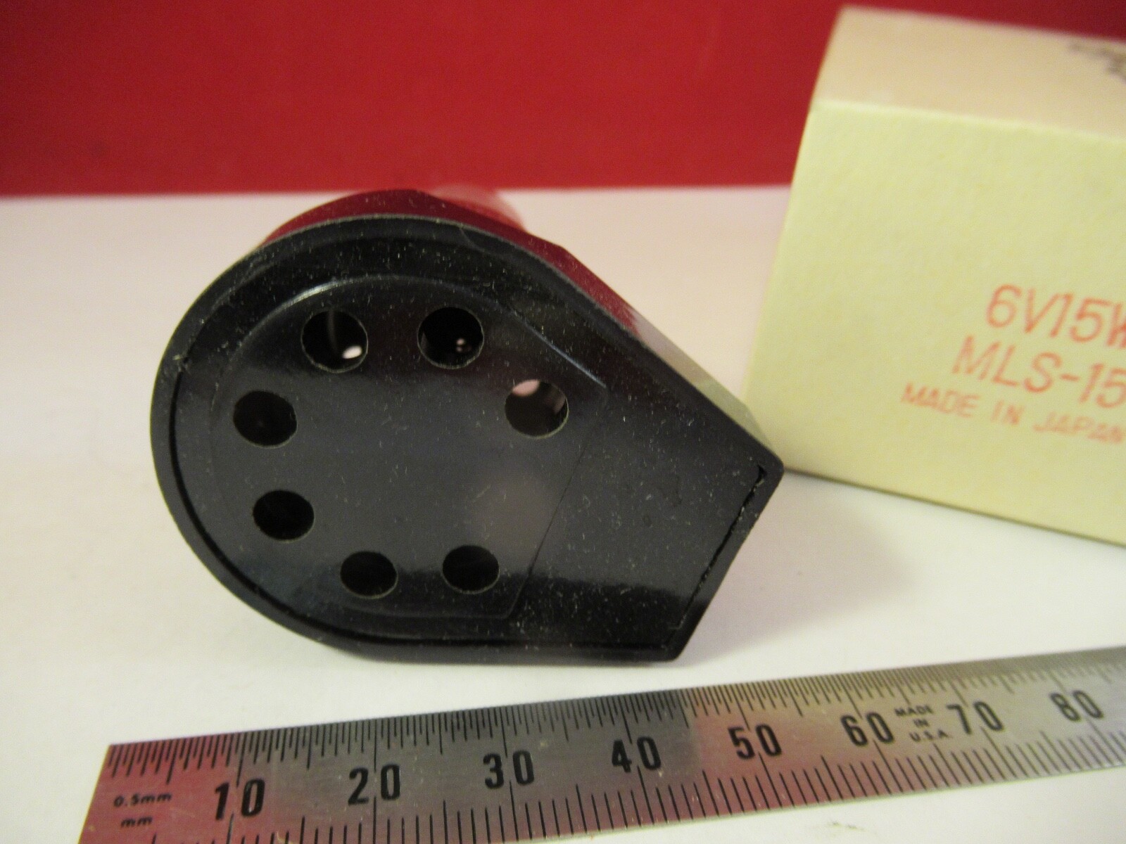 OLYMPUS LAMP BULB MLS-15 6V15W MICROSCOPE PART OPTICS AS PIC &9-A-86 | eBay