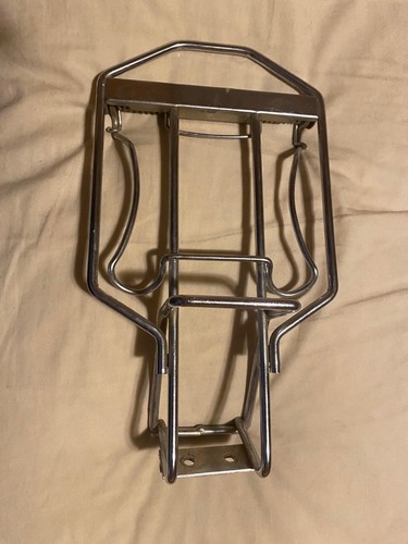 Vintage Chrome Rat Trap Front Rack Bicycle | eBay
