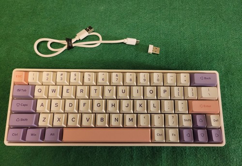 EPOMAKER EP64 60% RGB Hot Swappable 2.4GHz/BT 5.0/USB-C Wired Mechanical Gaming | eBay