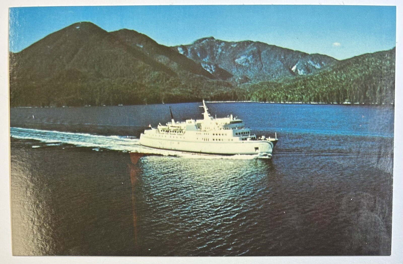 MV Queen of Prince Rupert, British Columbia Ferry Postcard, Ship Card ...