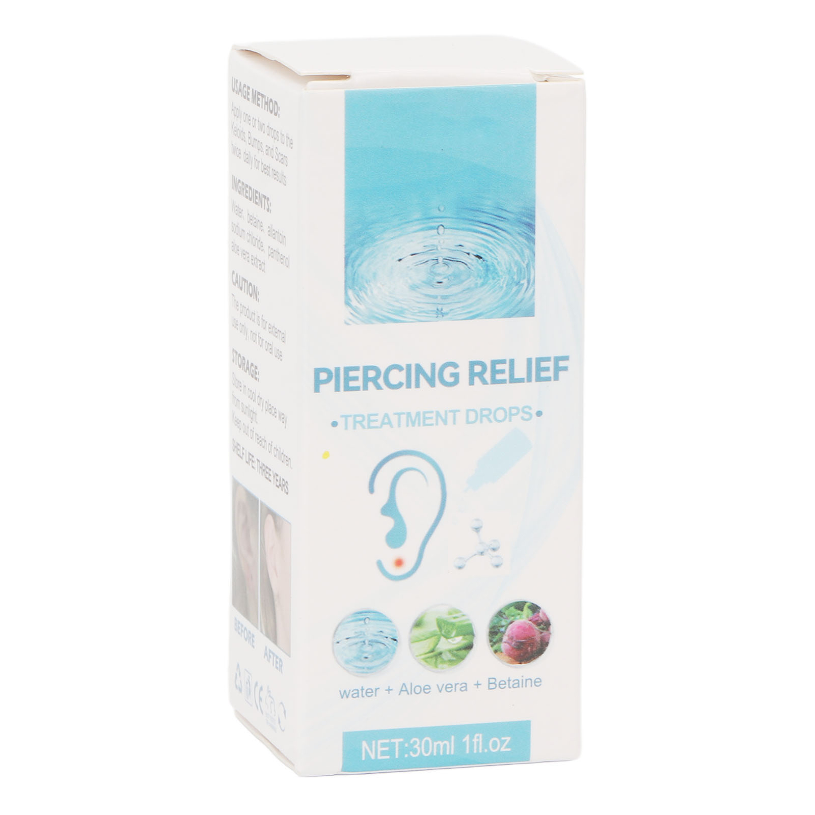 2pcs 30ml Piercing Bump Drops Relieve Redness Swelling Piercing ...
