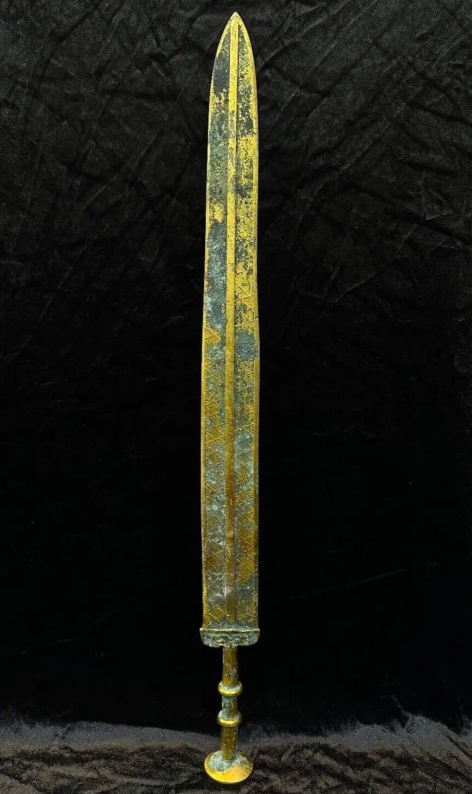 Unique Ancient Roman Wonderful Bronze Gold Excellent Big Sword 200BC | eBay