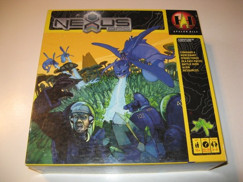 Nexus Ops (1st)Avalon Hill alien mercenary force board game Wizards of ...