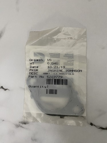 Cummins Exhaust Manifold Gasket 5269779 Set of 6 for sale online | eBay