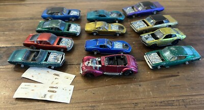 REDLINE Resto Lot Of 12 Camaro Mustang T Bird Cuda Firebird Cord & More ...