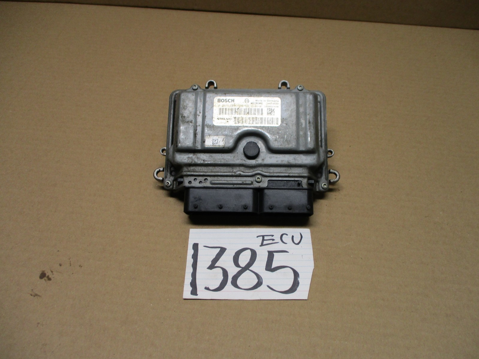 2012 Volvo S60 #1385 Engine Computer ECM ECU 0 261 209 108 | eBay