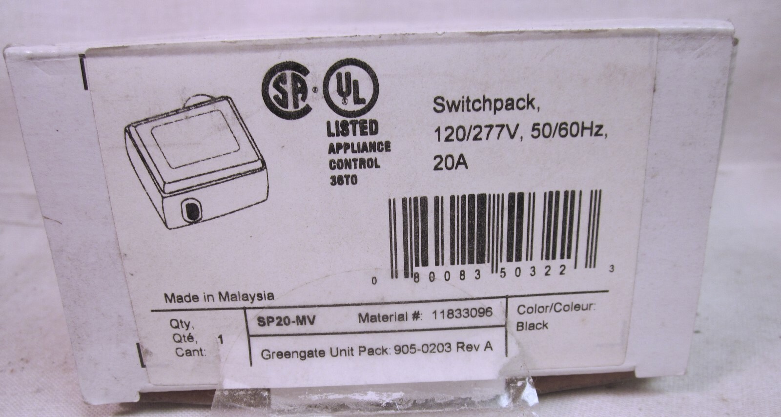 COOPER Greengate Switchpack SP20-MV Open Box | eBay