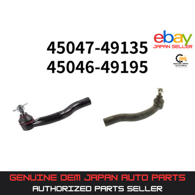 " Toyota Genuine 45047-49135 45046-49195 Tie Rod End Right and Left Set ...
