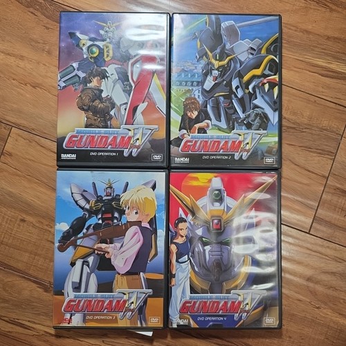 Mobile Suit Gundam Wing DVD Lot Operation 1 2 3 4 Anime Mecha | eBay