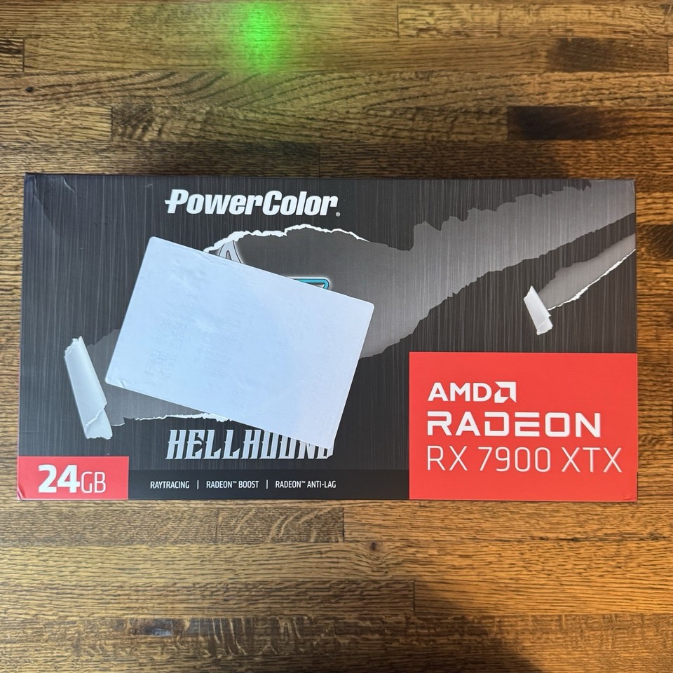 PowerColor Hellhound AMD Radeon RX 7900 XTX OC 24GB GDDR6 Graphics Card ...