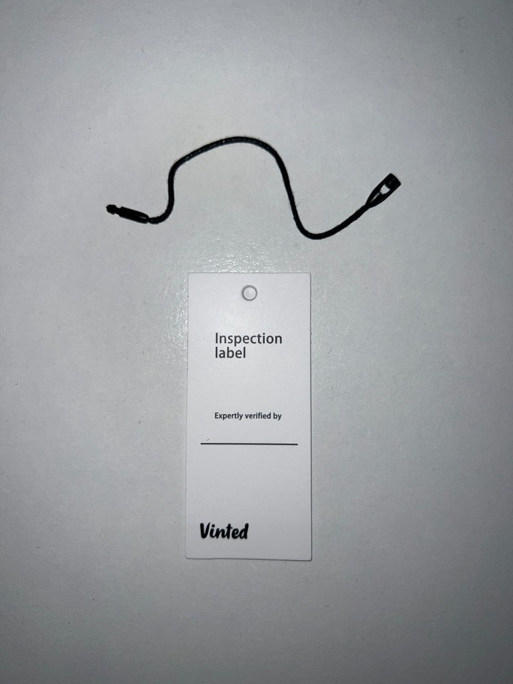 Vinted Inspection Item Verification Label Tag | eBay UK