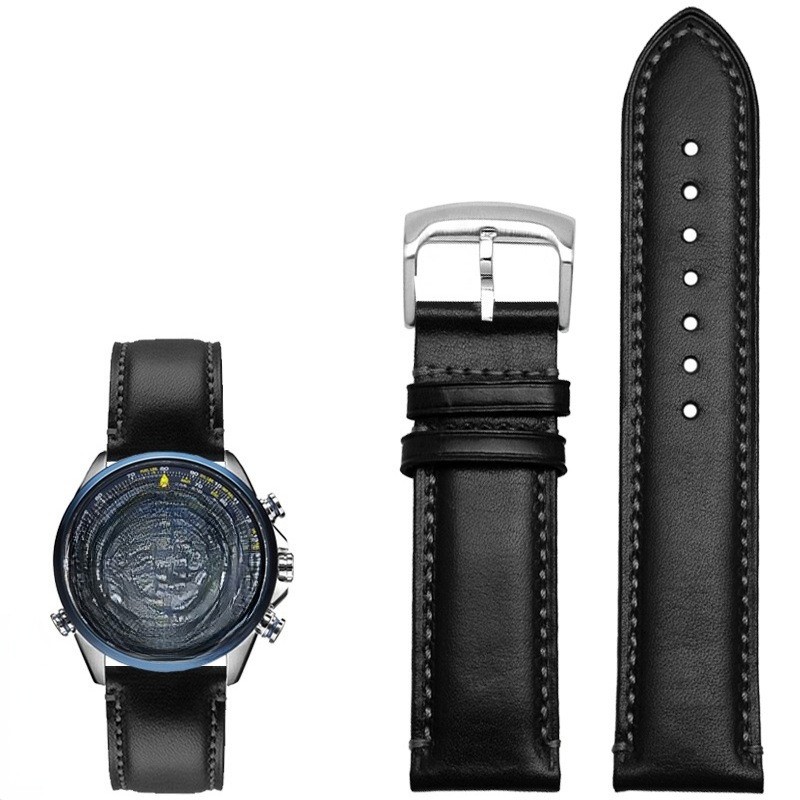 For citizen blue angels AT8020 JY8078 genuine leather watch band strap ...