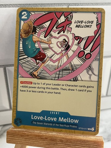 One Piece TCG - Einzelkarte - ST03-017 Love-Love Mellow | eBay