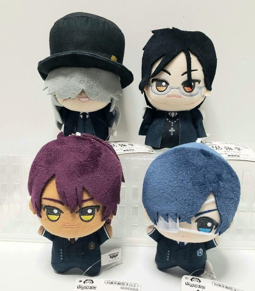 Zwarte Butler Begrafenisondernemer Chibi Sebastian Michaelis Chibi Art