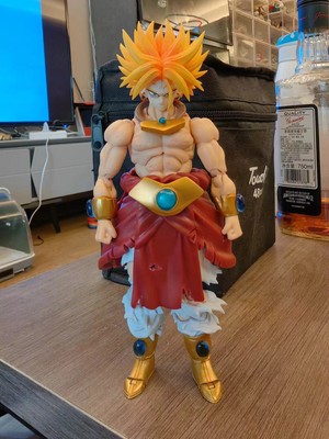 CUSTOM Dragon Ball shf broly figure | eBay