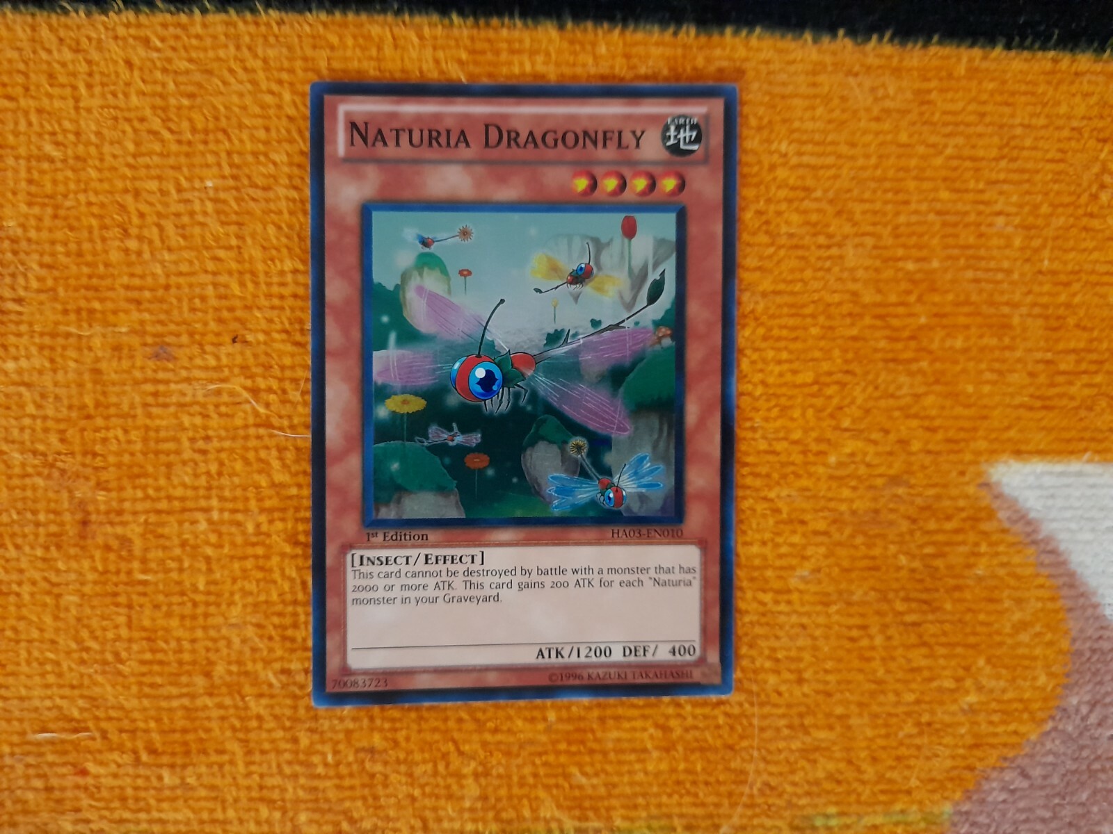 Yu-Gi-Oh! Naturia Dragonfly Super Rare Card HA03-EN010 | eBay