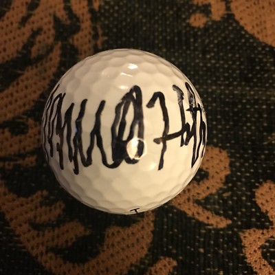 James Hahn Signed Golf Ball Pga Tour Autographed | eBay