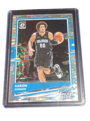 Aaron Gordon Magic 2020-21 Panini Donruss Optic Fast Break Holo Prizm ...
