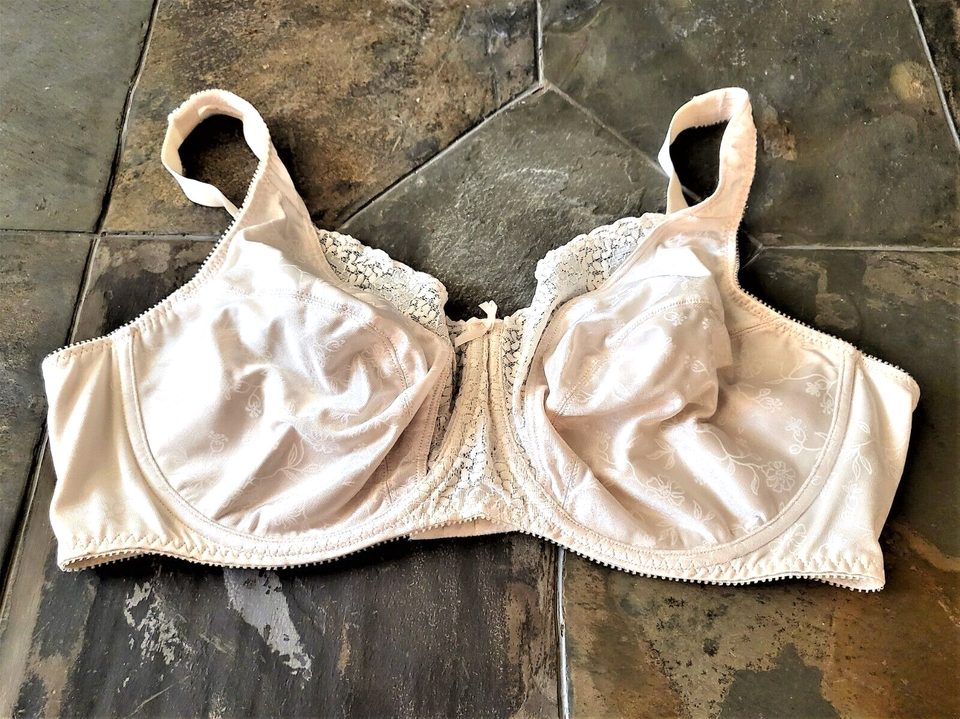 42D Playtex Secrets Signature Floral Unlined Full-Figure Underwire Bra ...