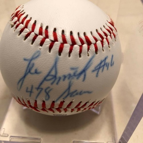 Lee Smith Autographed Baseball | eBay