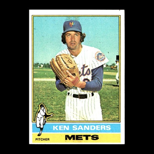 Ken Sanders 1976 Topps New York Mets #291 Vintage GM! | eBay
