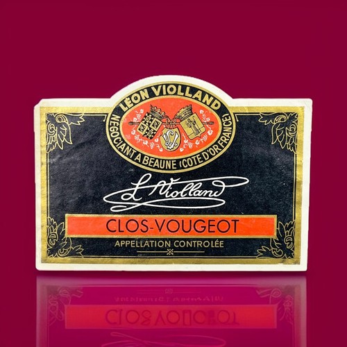 Leon Violland Chassagne Montrachet Vintage Original French Red Wine ...