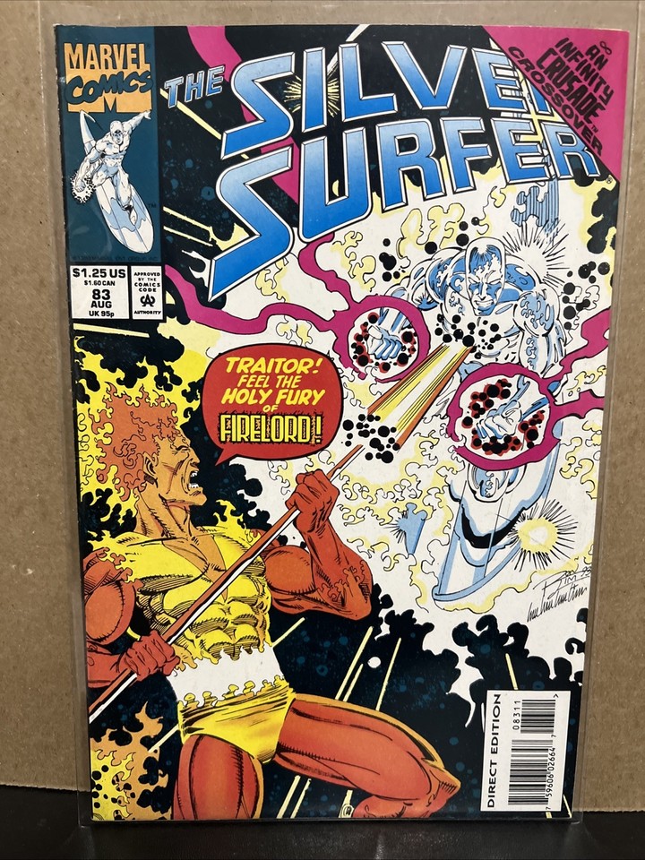 Silver Surfer Lot 8 Issues Marvel Comics Partial Run #3-83 1987 Vol. 3 ...