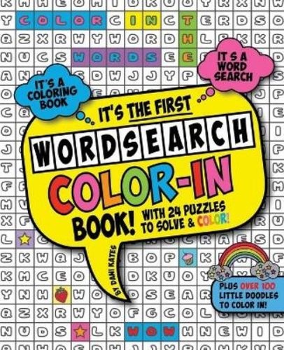 Dani Kates The First Word Search Color-In Book (Tascabile ...