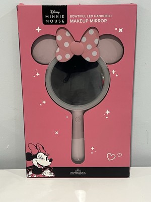 Impressions Vanity Disney Minnie Mouse Bowtiful LED Handheld Makeup ...