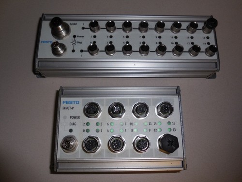 FESTO INPUT AND OUTPUT MODULE CP-E16-M12x2-5POL /CP-E16-M8-Z USED M8 | eBay