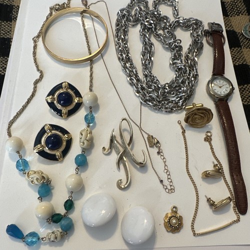 Vintage Jewelry Lot All Signed Money Sarah Liz Trifari Variety #D12 | eBay
