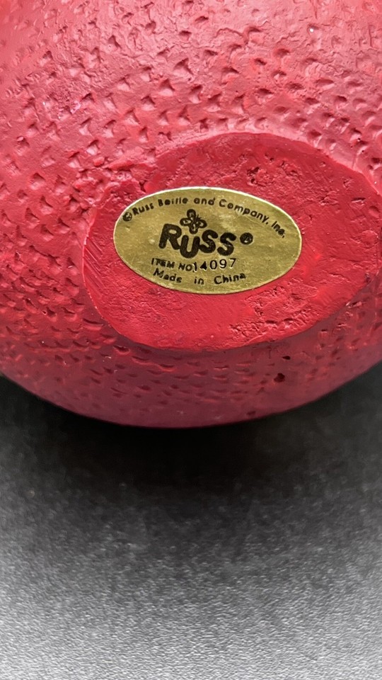 Russ Germany Santa Claus Figurine Figure 4" Christmas Statue German ...