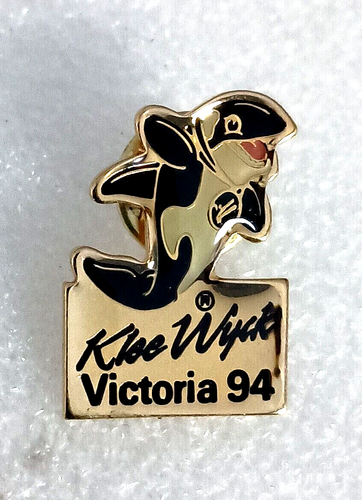 1994 Victoria Games British Columbia Klee Wyck Whale Pin NOS New | eBay