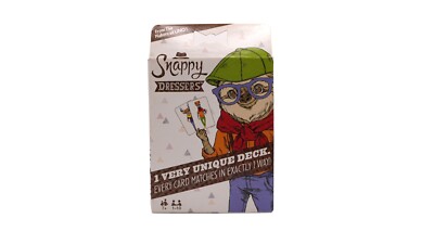 Snappy Dressers Game - 1 Very Unique Deck Every Card Matches in Exactly ...