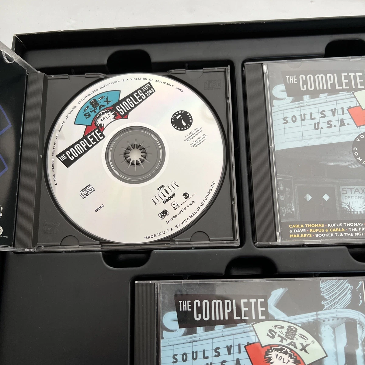 【超稀少＊US 豪華 初回 LP サイズ 9CD-Box】『The Complete Stax/Volt Singes 1959-1968 ...