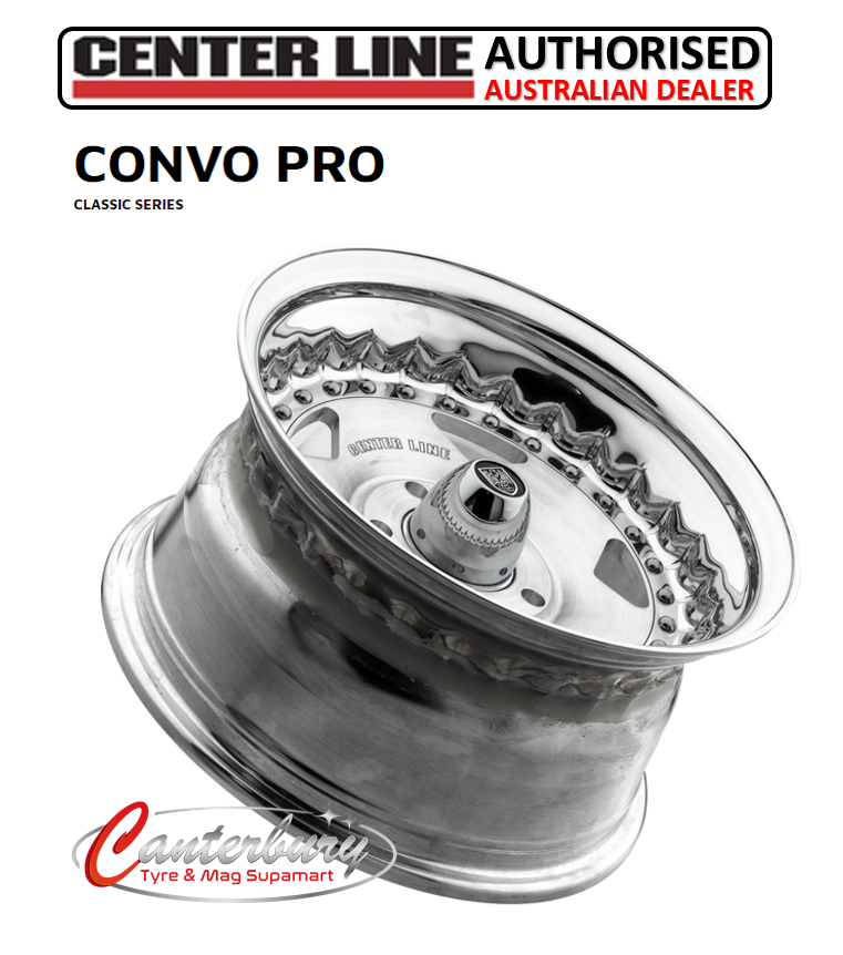 CENTERLINE 15" CONVO PRO Wheel Size 15x8 For Ford Falcon Valiant ...