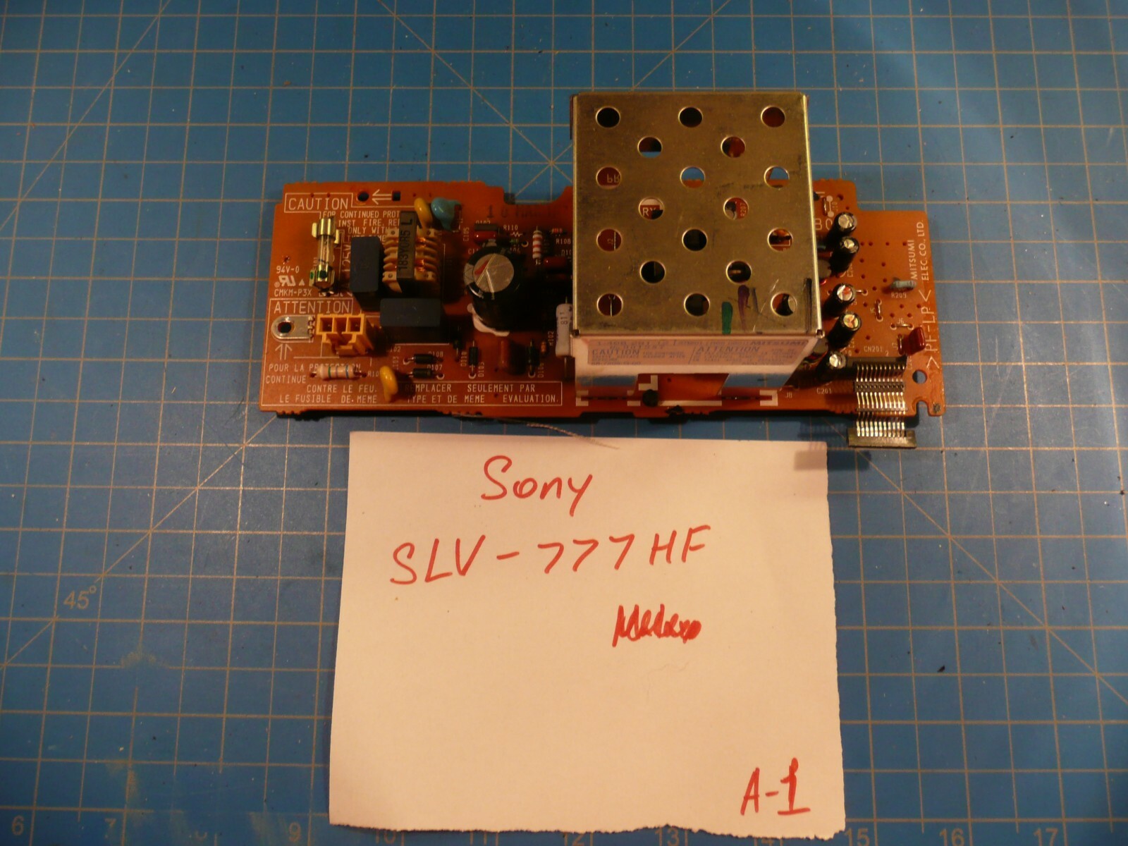 Sony SLV-777HF VCR Replacement Parts Power Supply Circuit Board | eBay