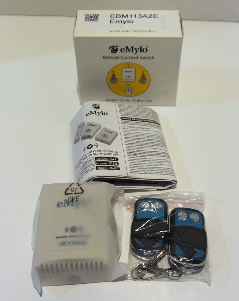 eMylo DC 12V 2 Channel RF Relay Smart Wireless Remote Control Switch | eBay